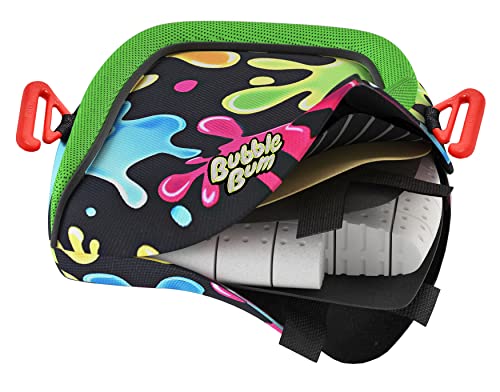 Bubble Bum Inflatable Booster Seat for Car, Travel Car Seat for Kids 40-100 lbs - Portable Booster Seats for Car - Backless, Foldable & Narrow Slim Fit - Perfect for 4-11yrs Old