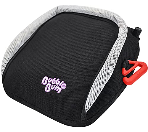 Bubble Bum Inflatable Booster Seat for Car, Travel Car Seat for Kids 40-100 lbs - Portable Booster Seats for Car - Backless, Foldable & Narrow Slim Fit - Perfect for 4-11yrs Old