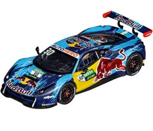 carrera 27708 ferrari 488 gt3 red bull af corse no.30 1:32 scale analog slot car racing vehicle evolution slot car race tracks