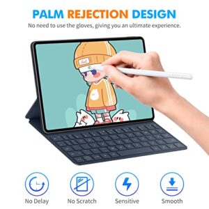 Stylus Pen for iPad with Palm Rejection& Fast Charge, Apple Pencil Compatible with (2018-2023) Apple iPad Pro (11/12.9 Inch),iPad Air 3/4/5,iPad10/9/8/7/6, iPad Mini 5/6