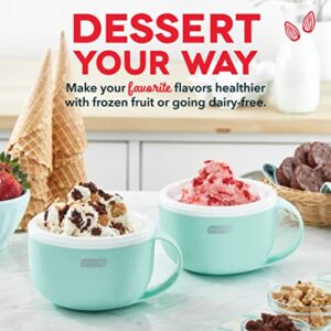 DASH My Mug Ice Cream Maker, for Ice Cream, Gelato, Sorbet, Frozen Yogurt, and Custom Mix-Ins