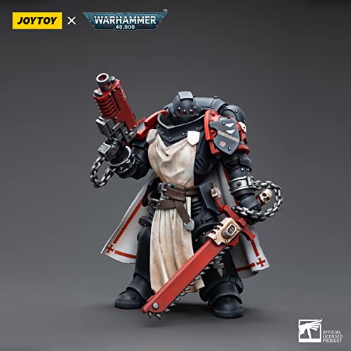 JoyToy Warhammer 40K: Black Templars Sword Brethren Harmund 1:18 Scale Figure