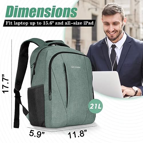 Laptop Backpack 15.6 Inch, Backpack with Laptop Sleeve, Unisex Backpack Carry on Personal Item Backpacks,Travel Anti-theft and Waterproof Work Backpacks, Back to College Backpack with Compartment