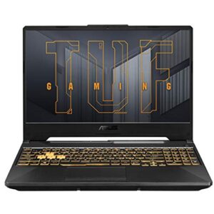 asus tuf gaming f15 gaming laptop, 15.6” 144hz fhd display, intel core i5-11400h processor, geforce rtx 2050, 8gb ddr4 ram, 512gb pcie ssd gen 3, wi-fi 6, windows 11, fx506hf-es51,graphite black