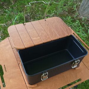 COFFNIC Stanley Lunch Box Handmade Wood Table Top(9.4L)