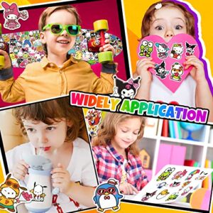 100PCS Cartoon Stickers Kawaii Stickers, Anime Stickers for Kids, Vinyl Laptop Stickers for Water Bottles Anime Stickers for Adults Kids Teens