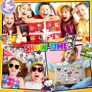 100PCS Cartoon Stickers Kawaii Stickers, Anime Stickers for Kids, Vinyl Laptop Stickers for Water Bottles Anime Stickers for Adults Kids Teens