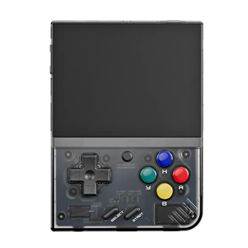 Miyoo Mini Handheld Game Console Built-in 5000 Games, 3.5-Inch 32G Mini Plus Portable Retro Arcade Video Gaming Console, Support Wi-Fi Battle , Open-Source Emulators for Adult Kid