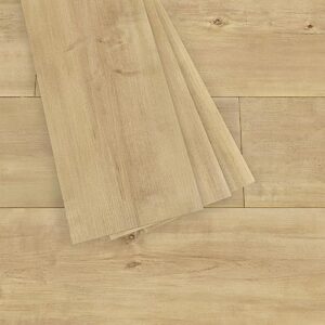 skyblur vinyl planks flooring peel and stick floor tile natural wood tiles for floor stickers removable self adhesive tiles bathroom floor vinyl tiles for kitchen floor 35x6 inch 4 pcs