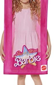 InSpirit Designs Kids Barbie Box Costume | Officially licensed | 21 total pieces | Wearable pink box with elasticized poles | Velcro closure