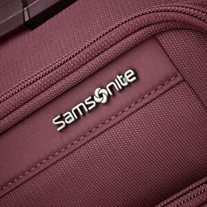 Samsonite Lineate DLX Softside Expandable Luggage with Spinner Wheels, Merlot