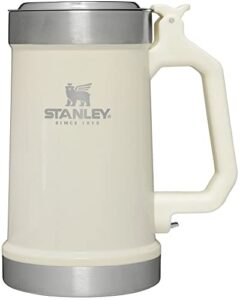 stanley classic bottle opener beer stein 24oz cream gloss