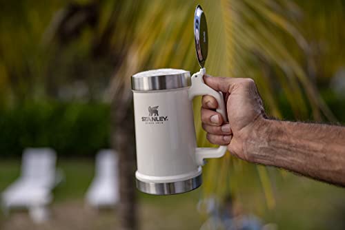 Stanley Classic Bottle Opener Beer Stein 24oz Cream Gloss