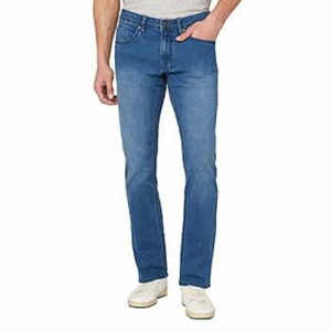 buffalo david bitton men's axel super soft slim stretch 5 pocket denim jean (as1, waist_inseam, numeric_38, numeric_34, regular, regular, blue)