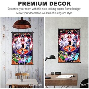 Scroll Art Owl Canvas Art House Poster Art Wall Decor Tapestry Movie Posters Hanging in Family Room Dormitory Office Cafe Bar Painting