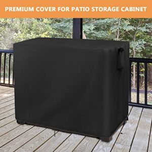 Guisong Outdoor Storage Cabinet Cover, Waterproof& Dustproof Cover for Rubbermaid Storage Cabinet, Protective Cover for Patio Storage Shed