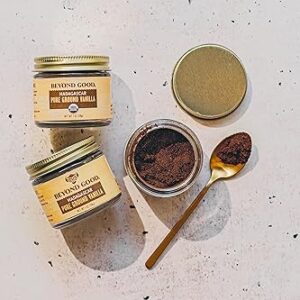 Organic Pure Ground Vanilla Powder | Pure Madagascar Grade A Ground Vanilla Beans for Bakers, Chefs, Ice Cream Makers, and Home Cooks | Beyond Good Vanilla