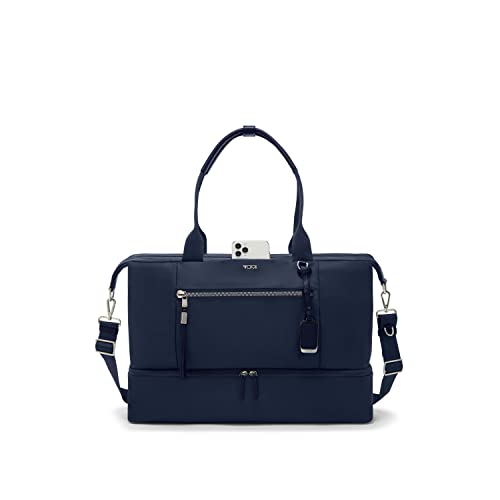 TUMI Voyageur Contine Weekender - Bag for Travel, Business & More - Travel Weekender Bag for Women & Men - Indigo