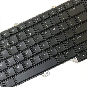 JINTAI Colorful US Backlight Backlit Keyboard Replacement for Dell Alienware M17 R5 Area-51m A51m 07FJHC