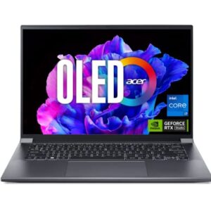 Acer Swift X 14 SFX14-71G-76LC Creator Laptop | 14.5" OLED 2880 x 1800 120Hz 400nit Display | Intel i7-13700H | NVIDIA GeForce RTX 4050 Laptop GPU | 16GB LPDDR5 | 1TB Gen 4 SSD | Killer Wi-Fi 6E