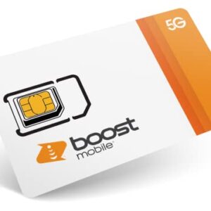 Boost Mobile Prepaid SIM Card | Unlimited Talk & Text | Choose Your Perfect Plan Activation Kit | Pay As You Go I No Contracts