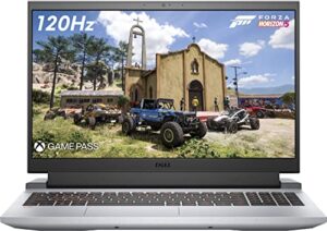 dell 2023 g15 15.6" 120hz fhd gaming laptop 8-core amd ryzen 7 5800h 16gb ddr4 1tb nvme ssd nvidia geforce rtx 3050ti 4gb gddr6 webcam hdmi2.1 wifi ax bt rj-45 usb-c backlit keyboard windows 11 home