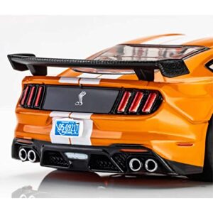 AFX/Racemasters 2021 Shelby GT500- Twister Orange/White AFX22069 HO Slot Racing Cars