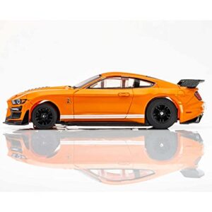 AFX/Racemasters 2021 Shelby GT500- Twister Orange/White AFX22069 HO Slot Racing Cars