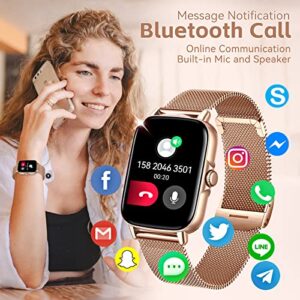 Smart Watches for Men and Women with Heart Rate Blood Pressure Sleep Monitor Activity Tracker Watch Compatible with iPhone Samsung Android Phone