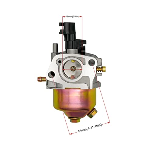 STRONGTHIUM 196cc 212cc 224cc Generator Carburetor for Honda Champion Predator 3500 4000 4375 Generac 3250 3300 3600 Wen Westinghouse Firman Duromax Chicago Pulsar Ryobi etc.