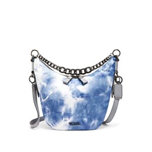 tumi voyageur davenay crossbody- crossbody bag for everyday & travel - premium crossbody purse - blue tie dye