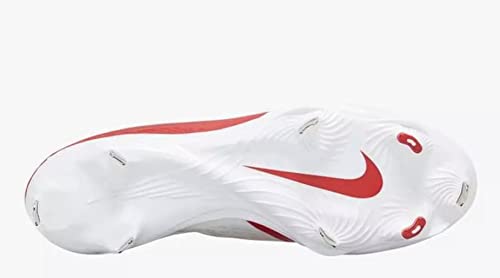 Nike React Vapor Ultrafly Elite 4 White/Red/Silver (us_Footwear_Size_System, Adult, Men, Numeric, Medium, Numeric_10)