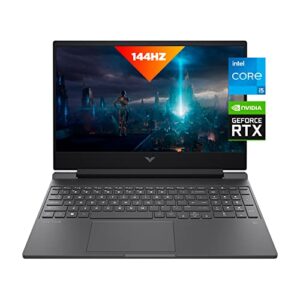 hp victus 15 laptop, fhd ips 144hz display, 9ms response time, 13th generation intel core i5-13500h, 16 gb ram, 512 gb ssd, nvidia geforce rtx 4050 gpu (6 gb), windows 11 home, 15-fa1010nr (2023)