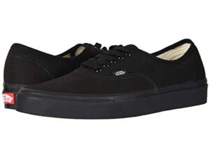 vans authentic, black black, size 9.5 men/ 11 woman