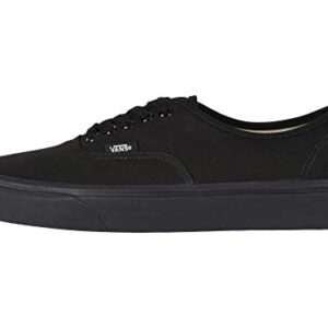 Vans Authentic, Black Black, Size 9.5 Men/ 11 Woman