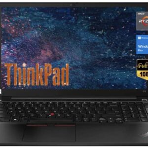 Lenovo 2023 Newest ThinkPad E15 Gen 4 Business Laptop, 15.6'' FHD IPS Display 300 nits, Hex-Core AMD Ryzen 5 5625U (Upto 4.3GHz), 16GB RAM, 256GB NVMe SSD, WiFi, Win 11 Pro, w/MarxsolCables, Black