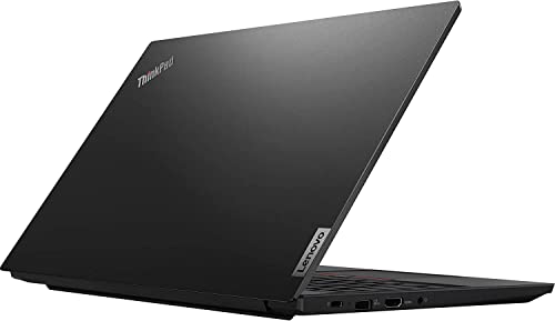 Lenovo 2023 Newest ThinkPad E15 Gen 4 Business Laptop, 15.6'' FHD IPS Display 300 nits, Hex-Core AMD Ryzen 5 5625U (Upto 4.3GHz), 16GB RAM, 256GB NVMe SSD, WiFi, Win 11 Pro, w/MarxsolCables, Black