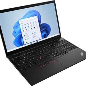 Lenovo 2023 Newest ThinkPad E15 Gen 4 Business Laptop, 15.6'' FHD IPS Display 300 nits, Hex-Core AMD Ryzen 5 5625U (Upto 4.3GHz), 16GB RAM, 256GB NVMe SSD, WiFi, Win 11 Pro, w/MarxsolCables, Black