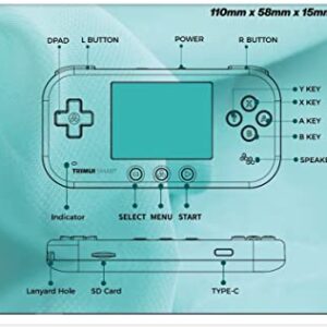 Handheld Game Console, Mini Game Player Compatible with 15,000 Games and 2.4-Inch IPS LCD Screen, Portable Video Game Console