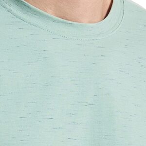 KLIEGOU Men's Crew Neck T Shirts - Casual Stylish Tees for Men 303 Light Green Large