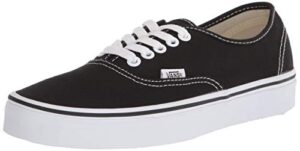 vans authentic, black black, size 7.5 men/ 9 woman