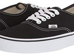 Vans Authentic, Black Black, Size 7.5 Men/ 9 Woman