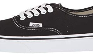 Vans Authentic, Black Black, Size 7.5 Men/ 9 Woman