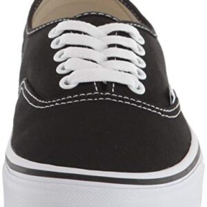 Vans Authentic, Black Black, Size 7.5 Men/ 9 Woman