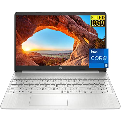 HP 15.6 inch Laptop, Intel Core i5-1135G7 Processor, 15.6" FHD Anti-Glare LED Display, HDMI, Wi-Fi and Bluetooth, Lightweight Design, Fast Charge, Windows 11 Home (16GB RAM | 1TB SSD)