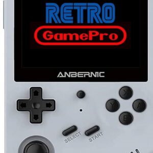 RG351V Handheld Game Console 3.5 Inch Portable Double TF 64G Card Handheld Retro Video Game Built in WiFi Game Console U.S. Seller!!! (Anbernic RG351V Gray)