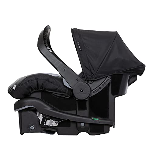 Baby Trend EZ-Lift 35 Plus Ergonomic Lightweight FAA Approved Rear-Facing Infant Car Seat with Multi-Position Base and Cozy Cover, Stormy