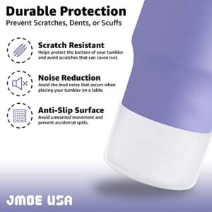 Jmoe USA Silicone Sleeve for Owala 40oz Tumbler | Fits Handle Tumbler Only | Anti-Slip Boot | Protects Against Dents & Scratches | Protector for Bottom of Cup | Made of Durable BPA Free Silicone