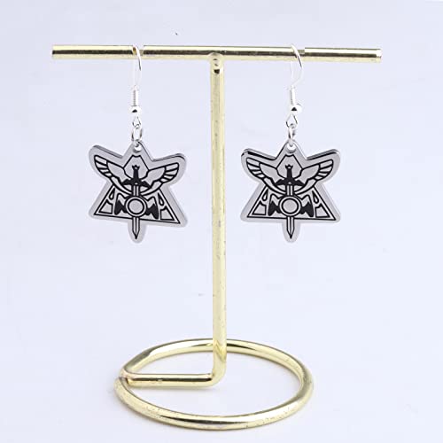 The Owl House Inspired The Emperor’s Coven Earrings The Owl House Coven Gift The Owl House Fan Gift (Emperor’s Coven Earrings)