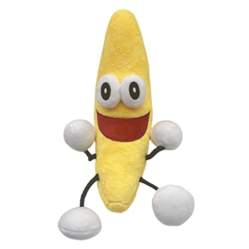 2023 Shovelware Brain Game Plush - 10" Cute The Dancing Banana Plushies Toy for Fans Gift - Soft Stuffed Figure Doll for Kids and Adults - Birthday Easter Basket Stuffers Choice